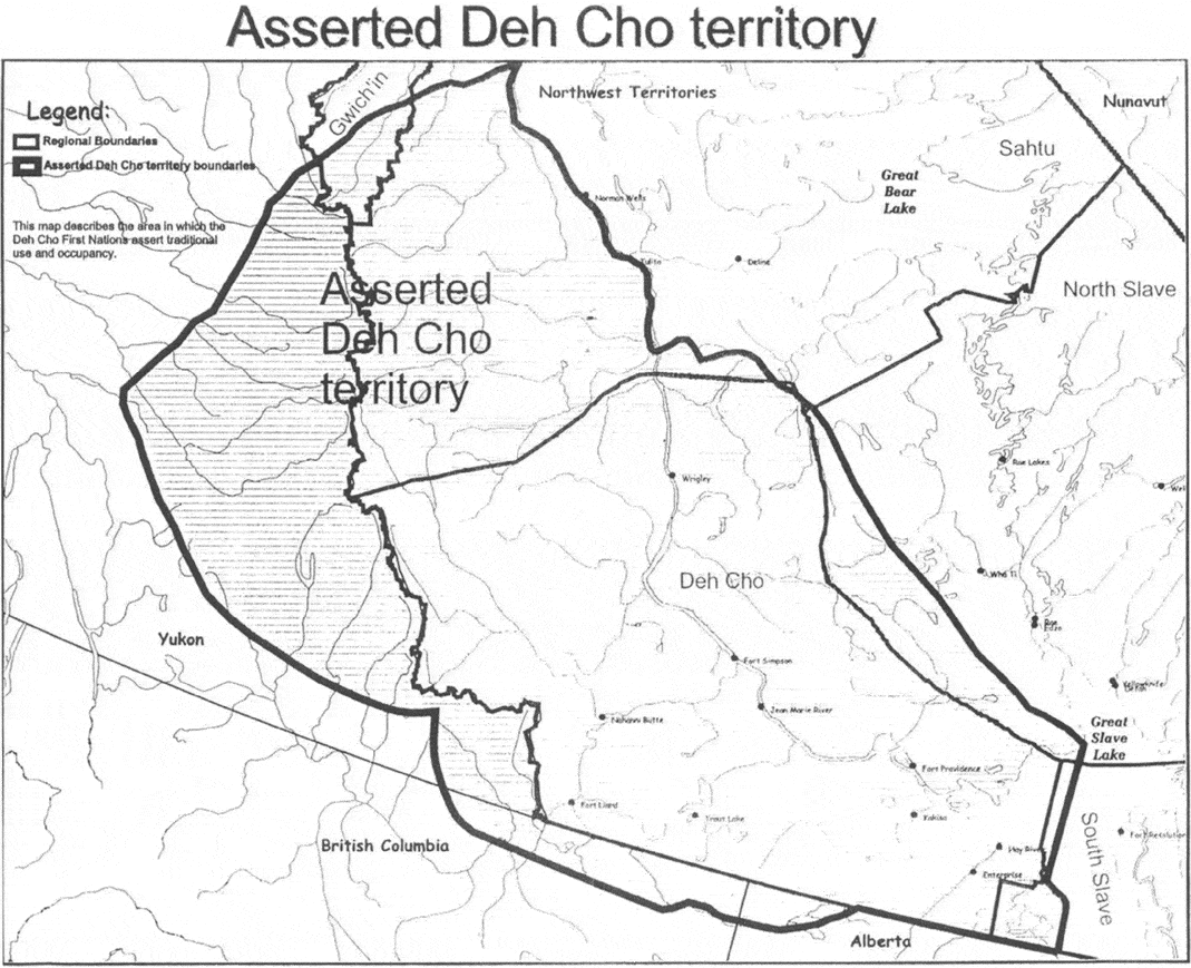 Notions of property: traditional land use and boundaries in the Deh Cho ...