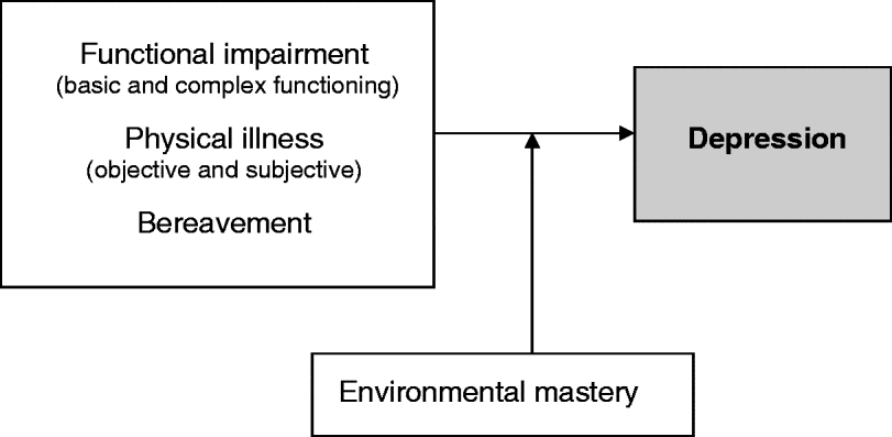 Environmental mastery and depression in older adults in residential ...