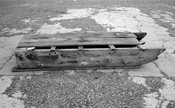 Sealer's sledge excavated on Livingston Island, South Shetland Islands ...