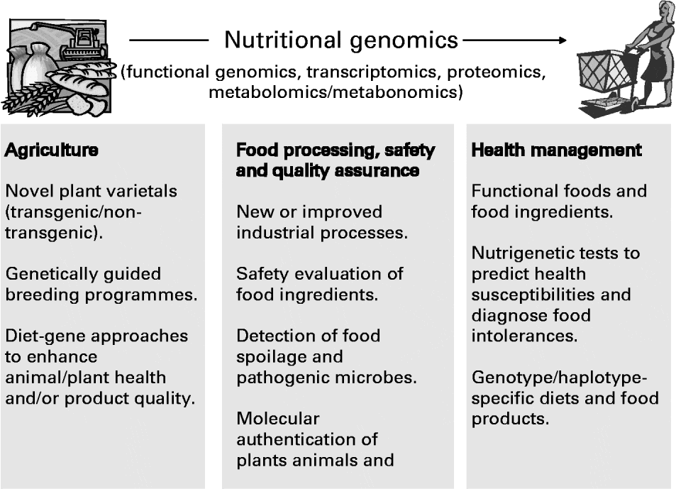 Nutritional genomics: food industry applications from farm to fork ...