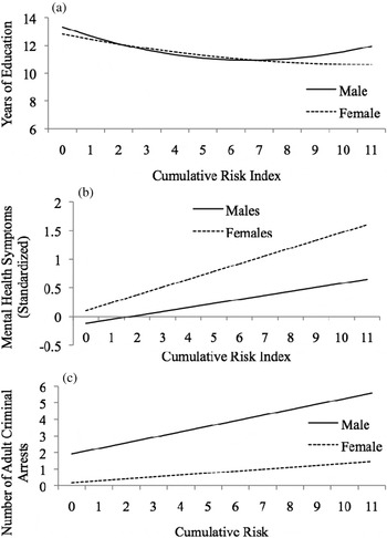 Cumulative childhood risk and adult functioning in abused and neglected ...