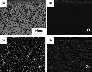 Structure evolution of ZrB2–SiC during the oxidation in air | Journal ...