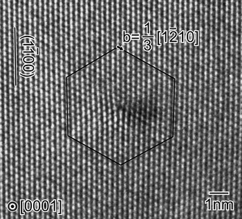 High-resolution transmission electron microscopy (HRTEM) observation of ...