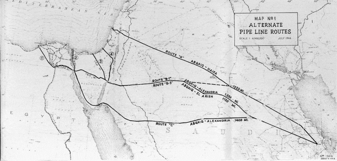 BETWEEN PERMEABLE AND SEALED BORDERS: THE TRANS-ARABIAN PIPELINE AND ...