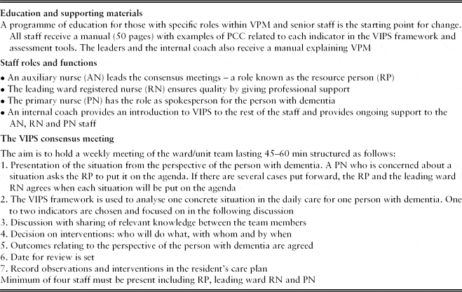 What is person-centred care in dementia? Clinical reviews into practice ...