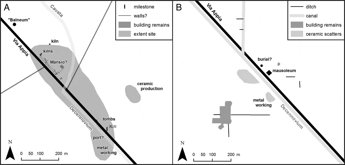 MINOR CENTRES IN THE PONTINE PLAIN: THE CASES OF FORUM APPII AND AD ...