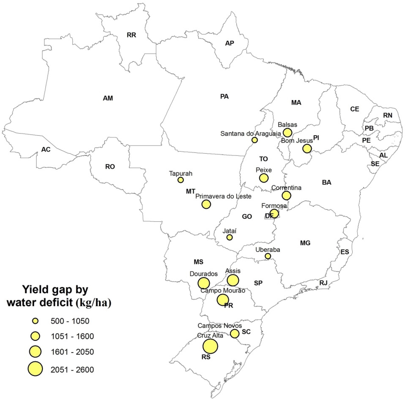 The soybean yield gap in Brazil – magnitude, causes and possible ...