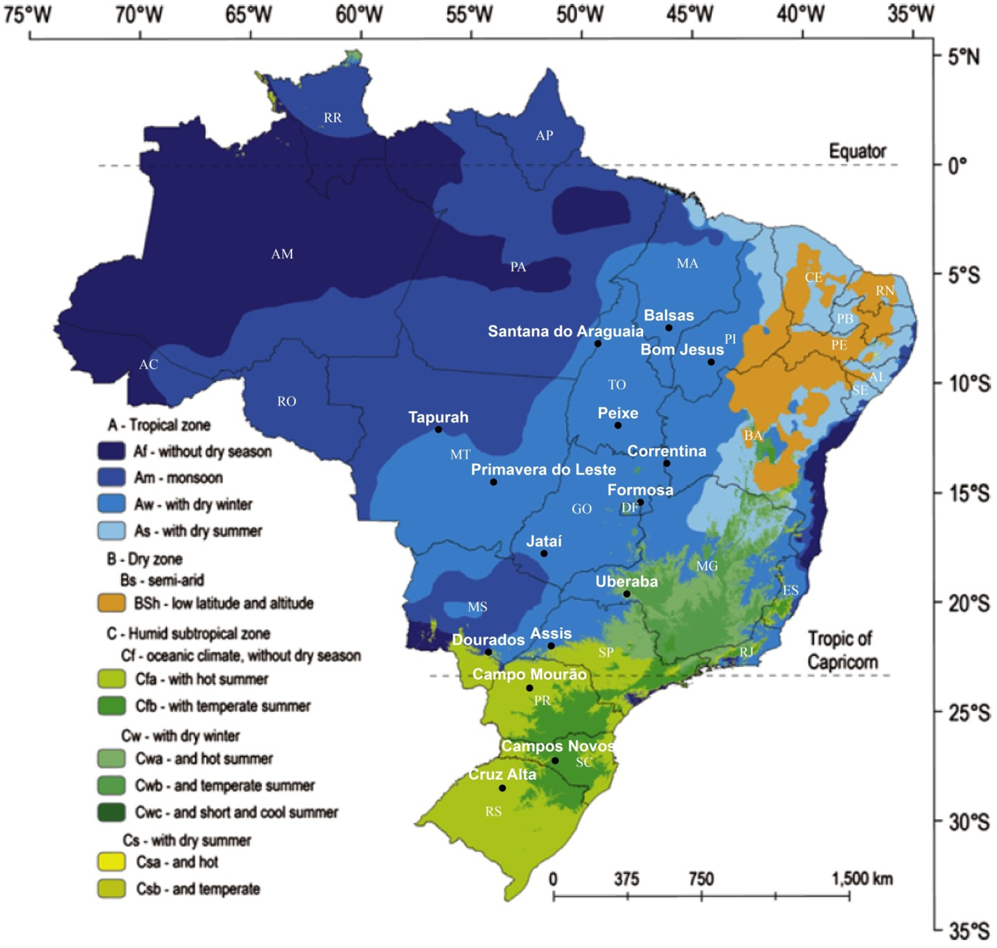 The soybean yield gap in Brazil – magnitude, causes and possible ...