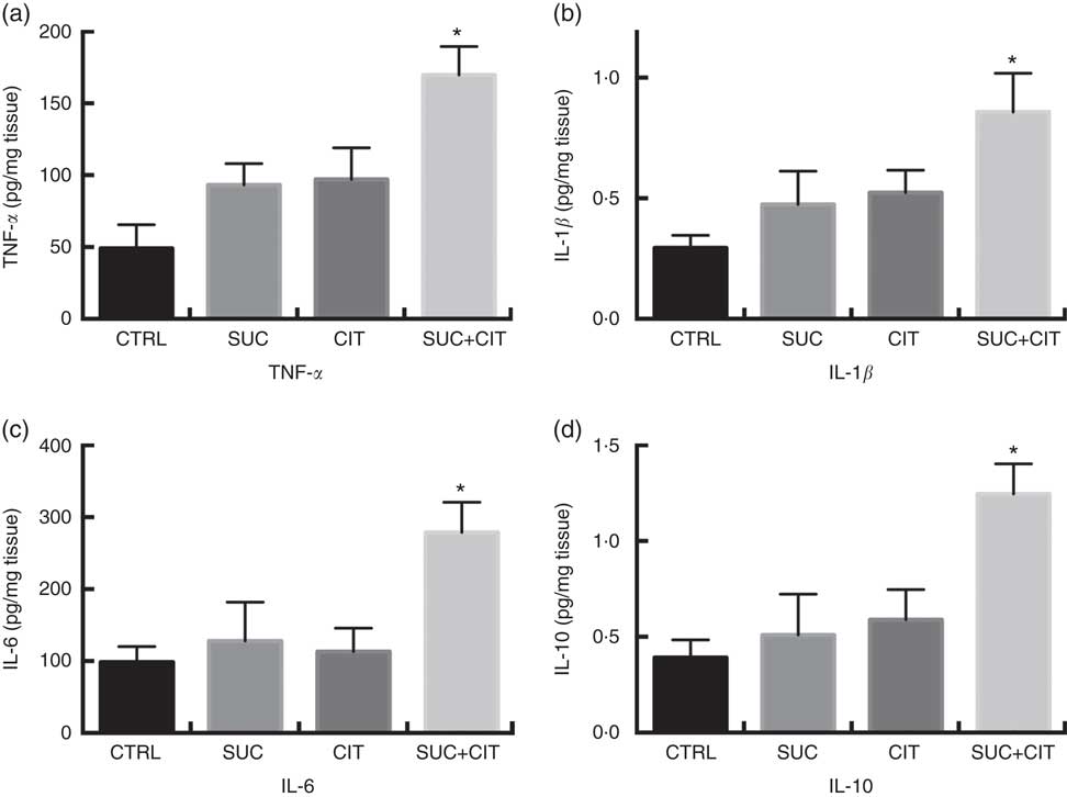Exogenous citrate impairs glucose tolerance and promotes visceral ...