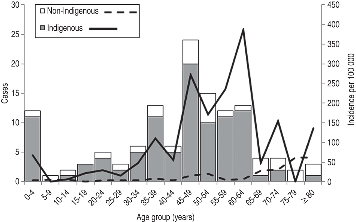 High burden of invasive group A streptococcal disease in the Northern ...
