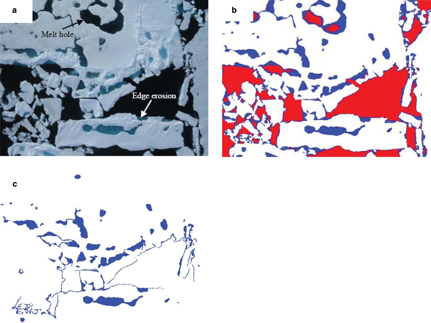Melt pond distribution and geometry in high Arctic sea ice derived from ...