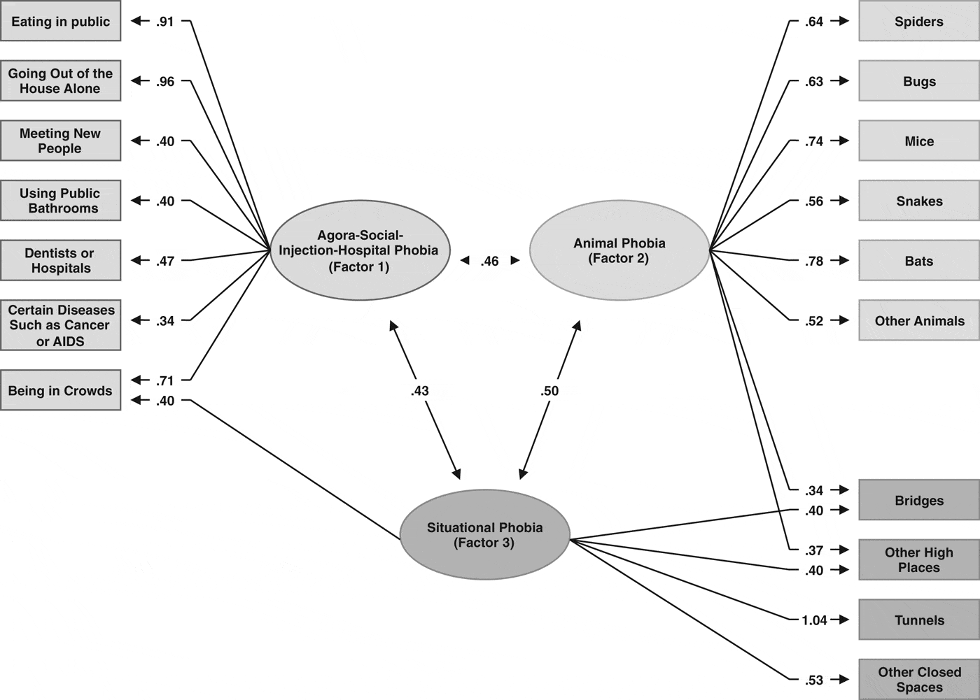 The structure of genetic and environmental risk factors for fears and ...