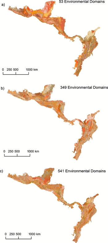 Environmental heterogeneity of World Wildlife Fund for Nature ...