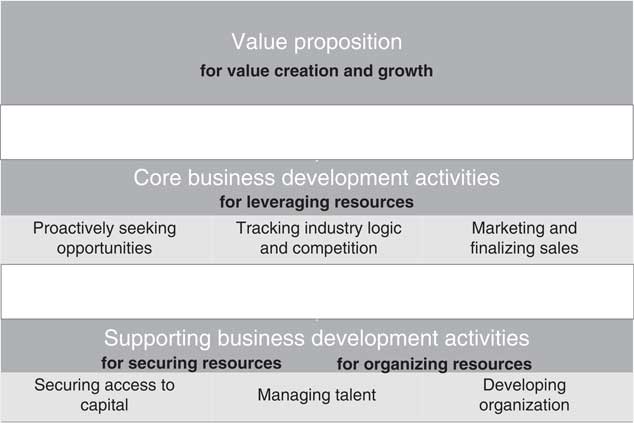 Fostering growth through business development: Core activities and ...