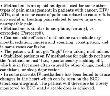 Consensus guideline on parenteral methadone use in pain and palliative ...