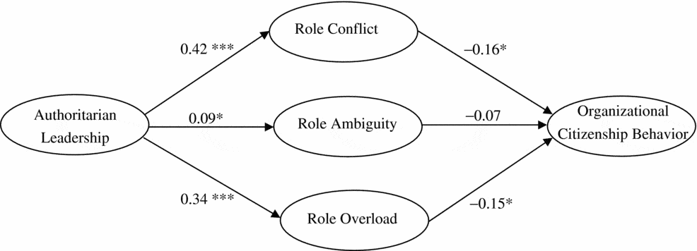 Authoritarian Leadership and Extra-Role Behaviors: A Role-Perception ...