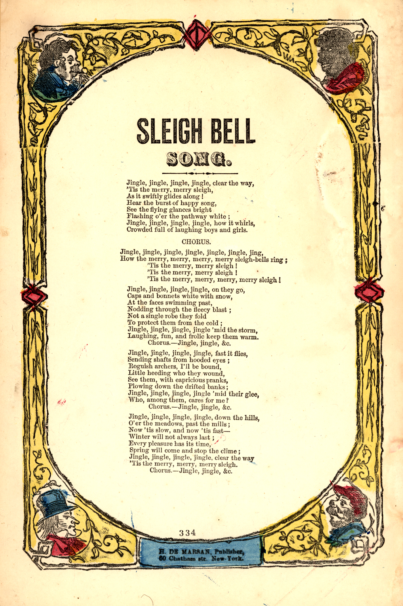 “The story I must tell”: “Jingle Bells” in the Minstrel Repertoire ...