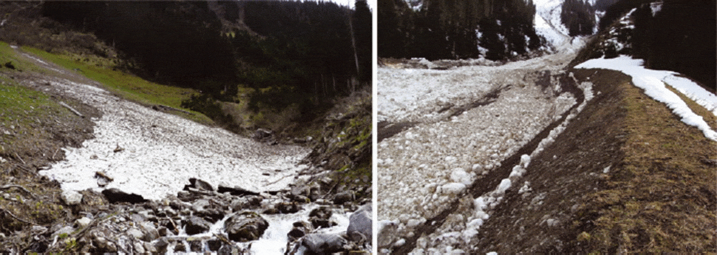 Sensitivity of snow avalanche simulations to digital elevation model ...