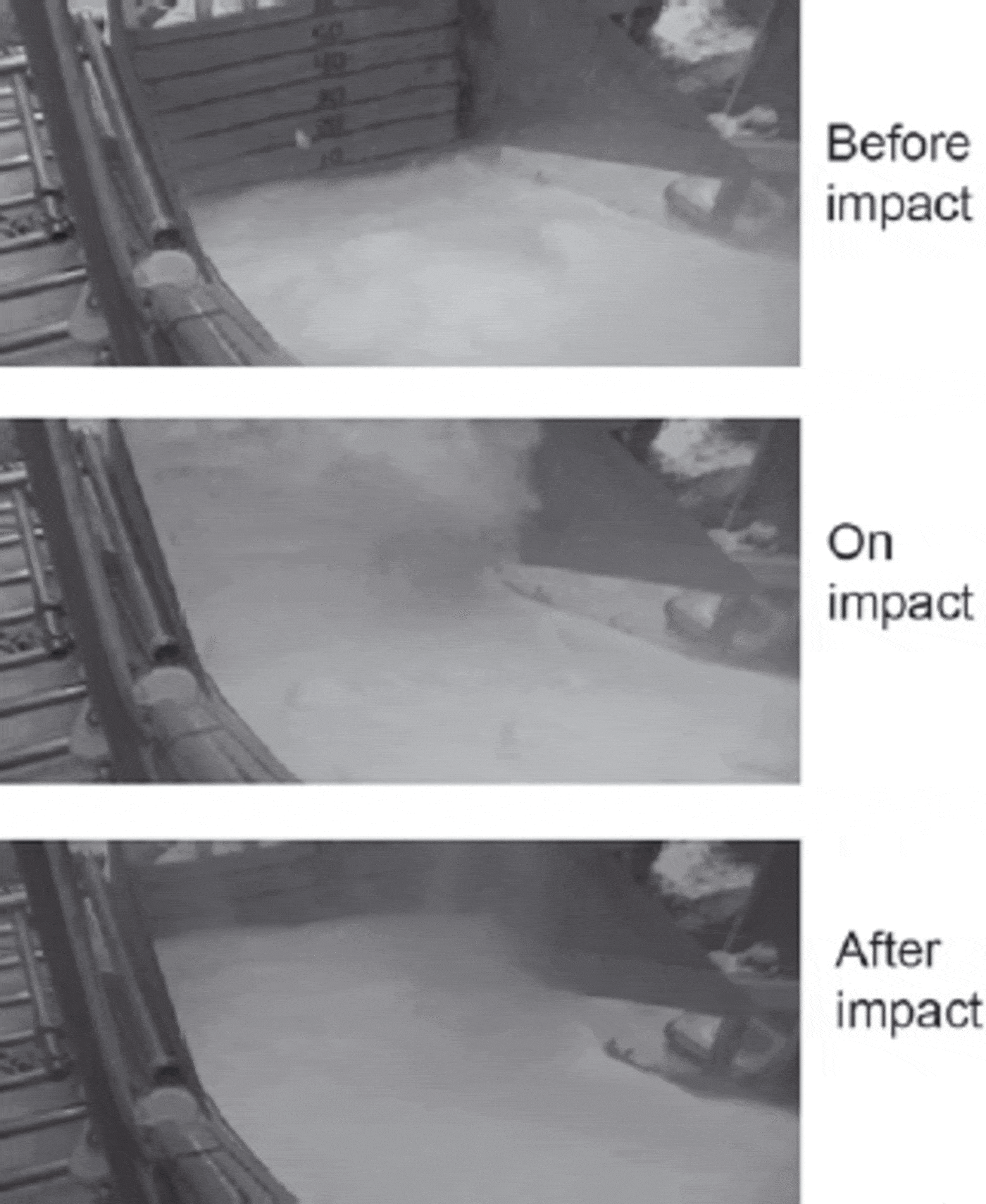 Simulation of a snow avalanche model test using computational fluid ...