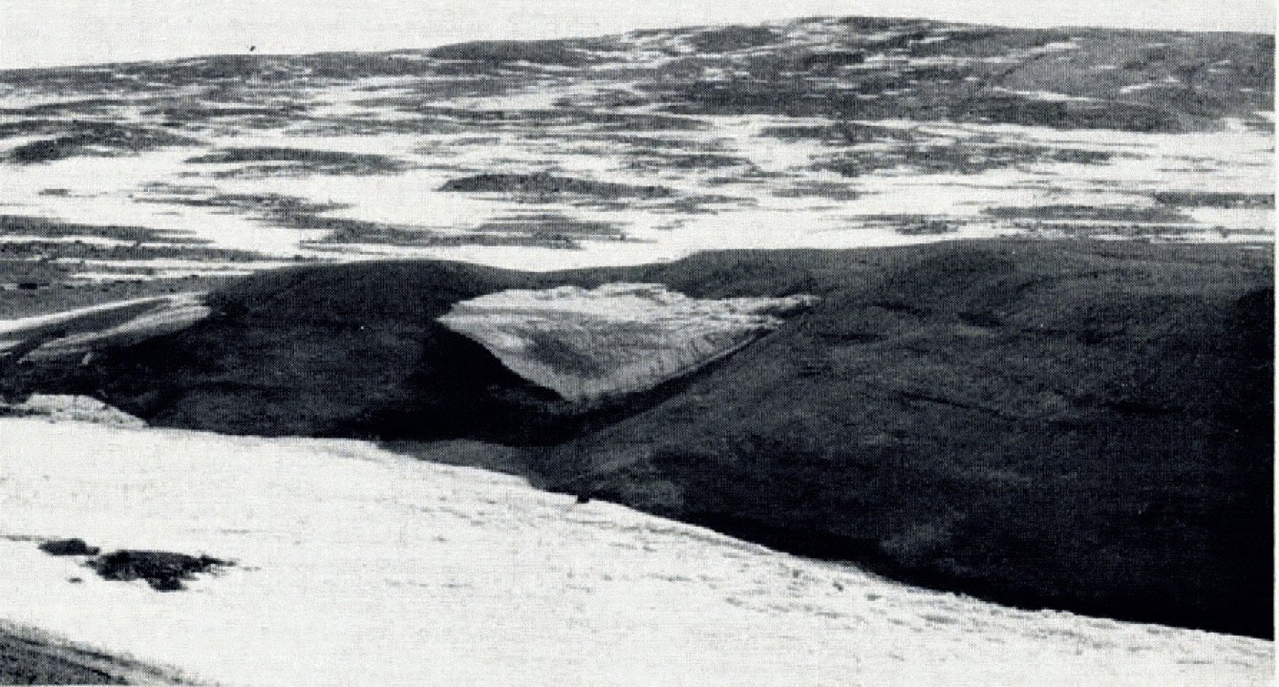 Miniature Nivation Cirques Near Marble Point, McMurdo Sound, Antarctica ...