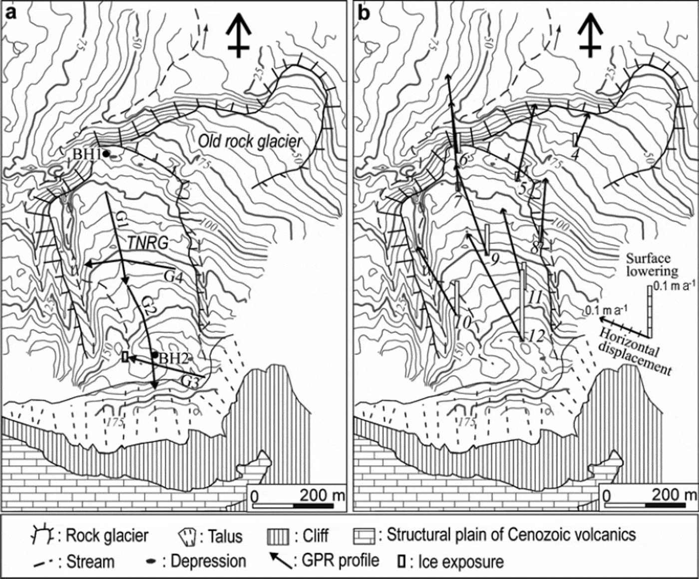 Dynamics and GPR stratigraphy of a polar rock glacier on James Ross ...