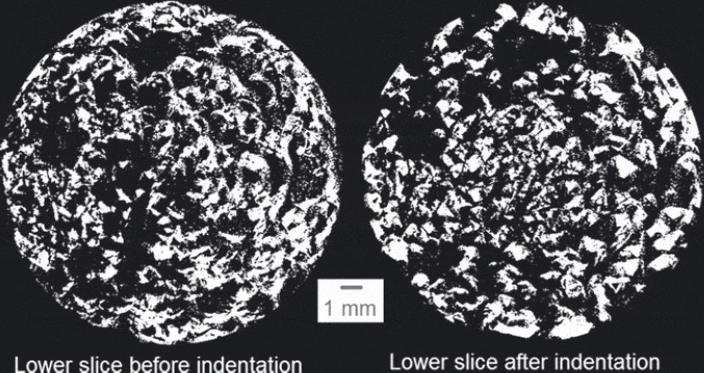 Mechanical properties of snow using indentation tests: size effects ...