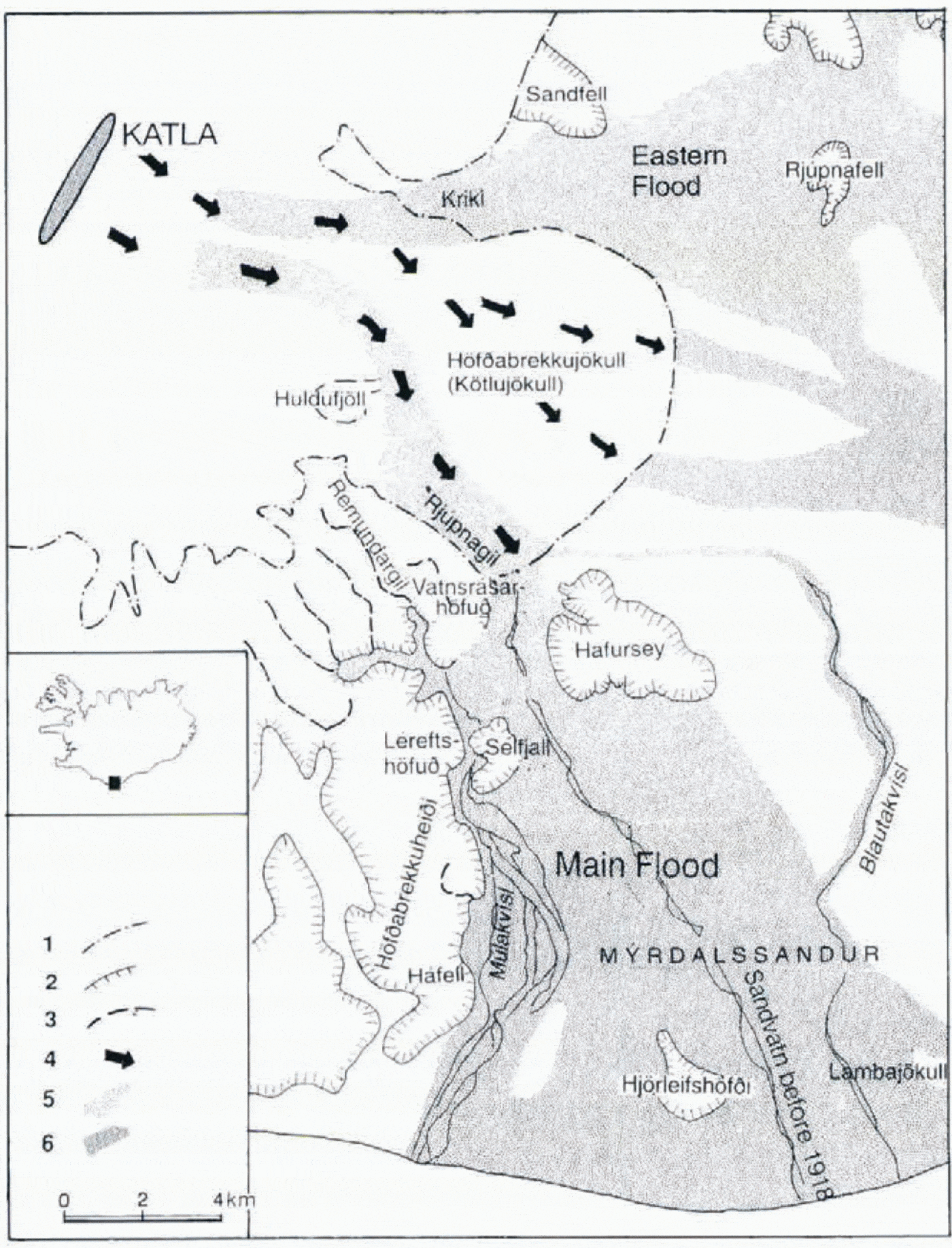 The jökulhlaup from Katla in 1918 | Annals of Glaciology | Cambridge Core