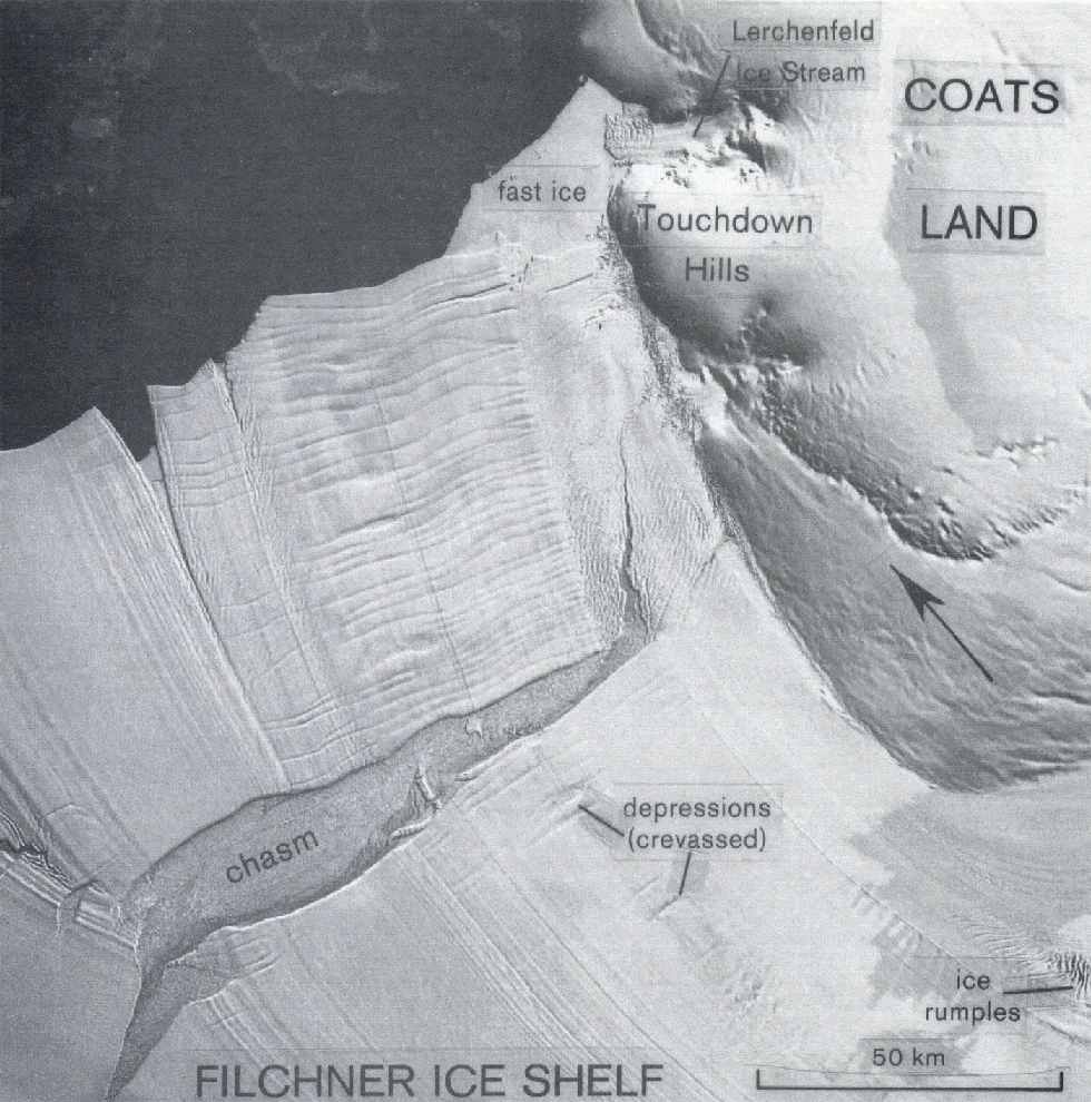 A Glaciological Map of Filchner-Ronne Ice Shelf, Antarctica | Annals of ...