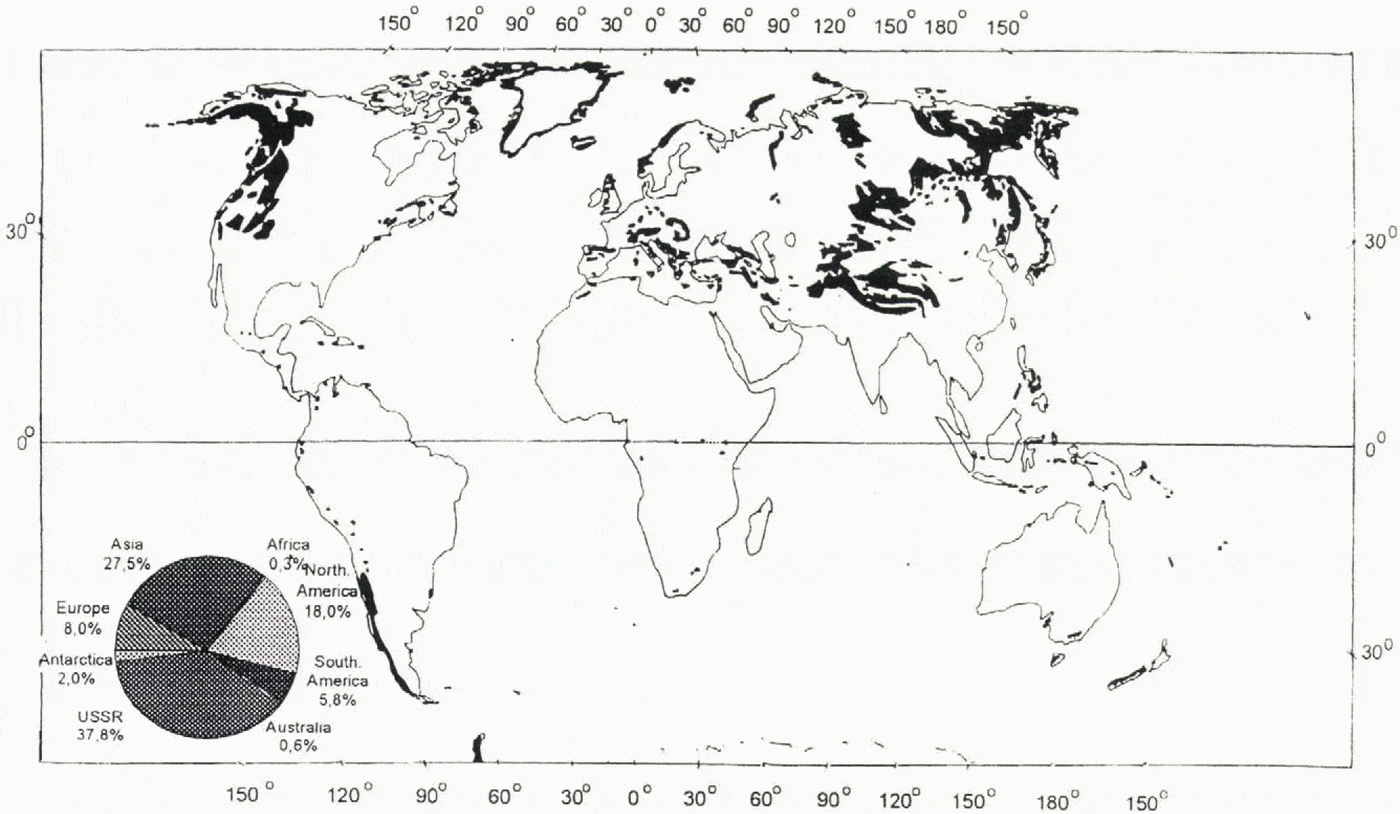 Global distribution of snow avalanches and changing activity in the ...