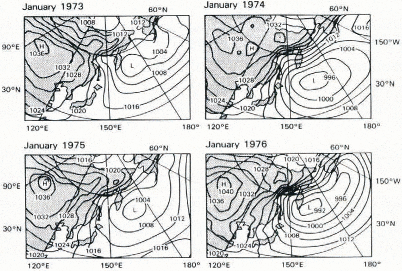 The Impact of the Siberian High and Aleutian Low on the Sea-Ice Cover ...