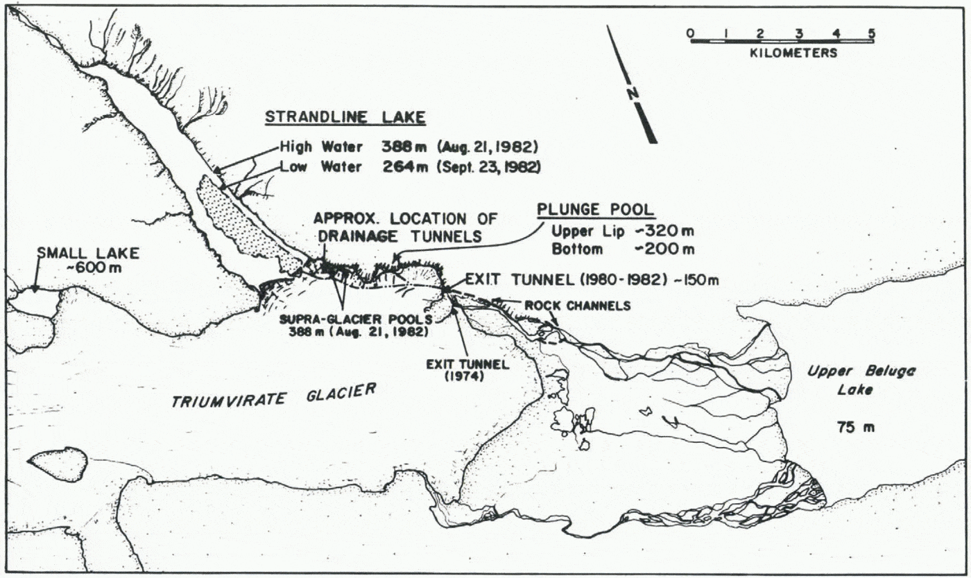 A History of Jökulhlaups from Strandline Lake, Alaska, U.S.A. | Journal ...