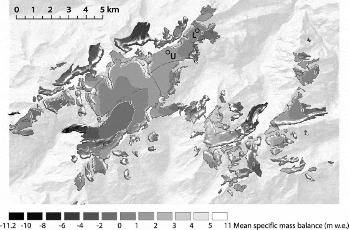 Distributed glacier mass-balance modelling as an important component of ...