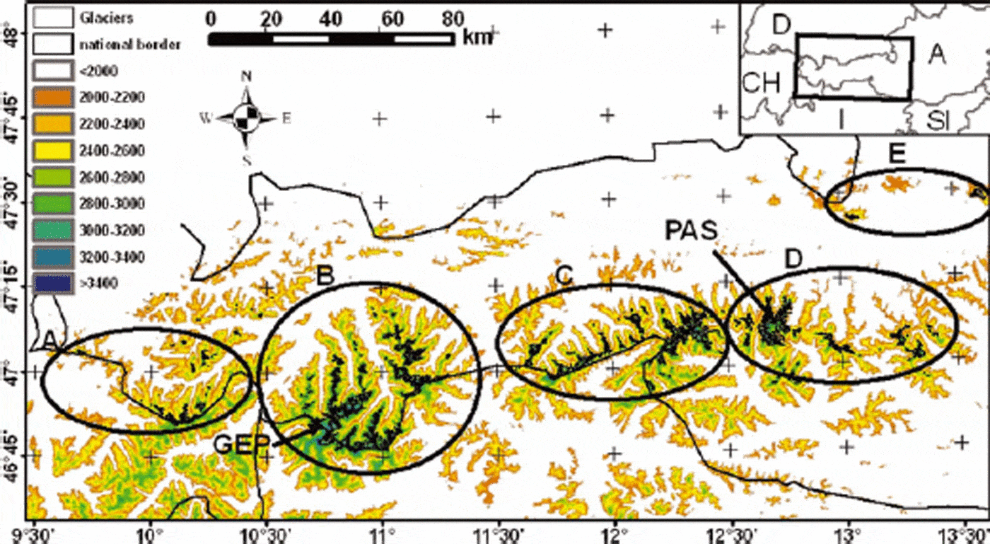 Climatic controls of glacier distribution and glacier changes in ...
