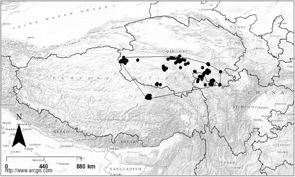 Characteristics of home range areas used by Saker Falcons (Falco ...