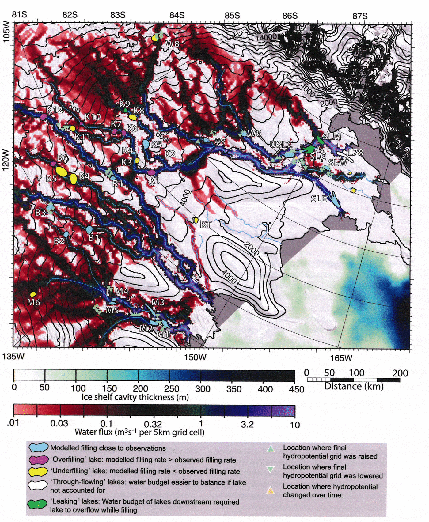 The supply of subglacial meltwater to the grounding line of the Siple ...