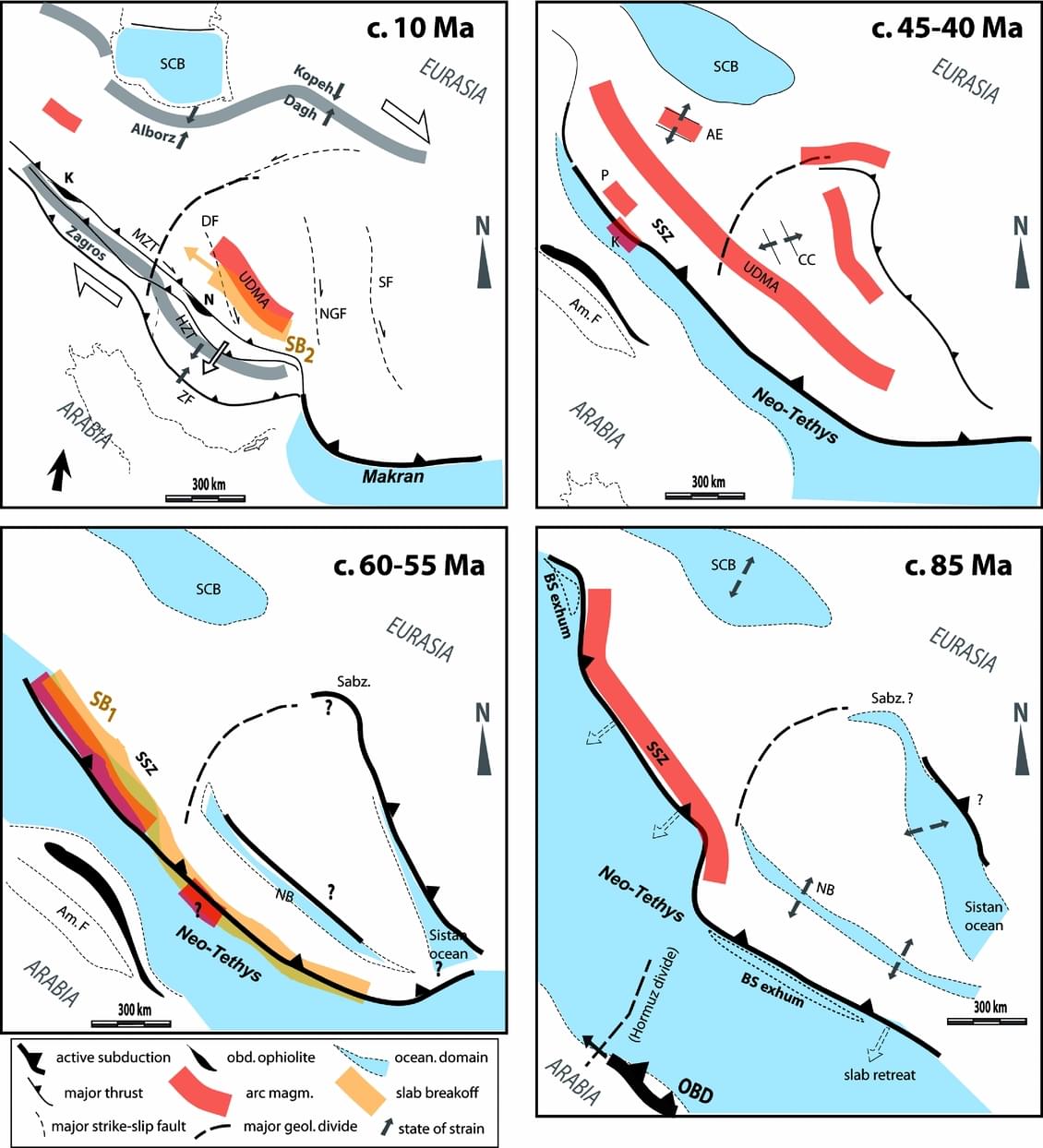 Zagros orogeny: a subduction-dominated process | Geological Magazine ...