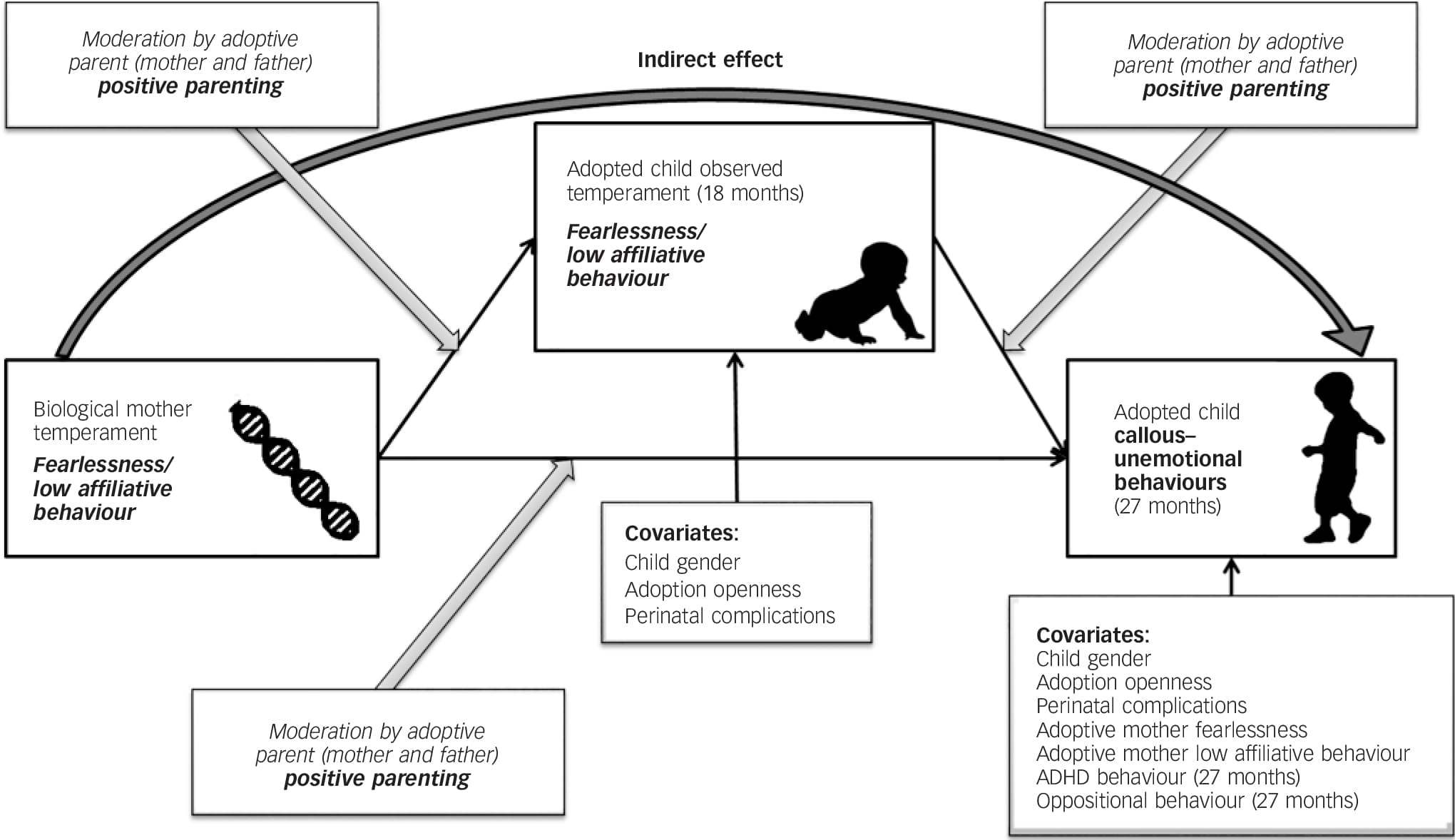 Heritable temperament pathways to early callous–unemotionalbehaviour ...