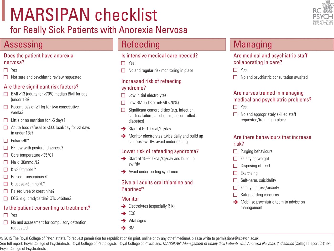 MARSIPAN: management of really sick patients with anorexia nervosa ...