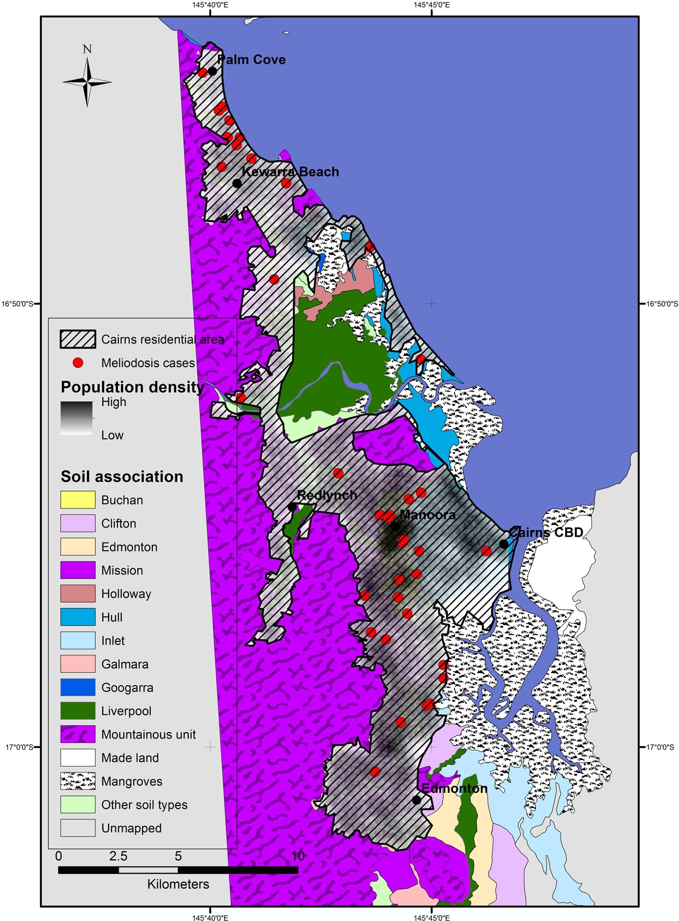 Soil characteristics influencing the spatial distribution of ...