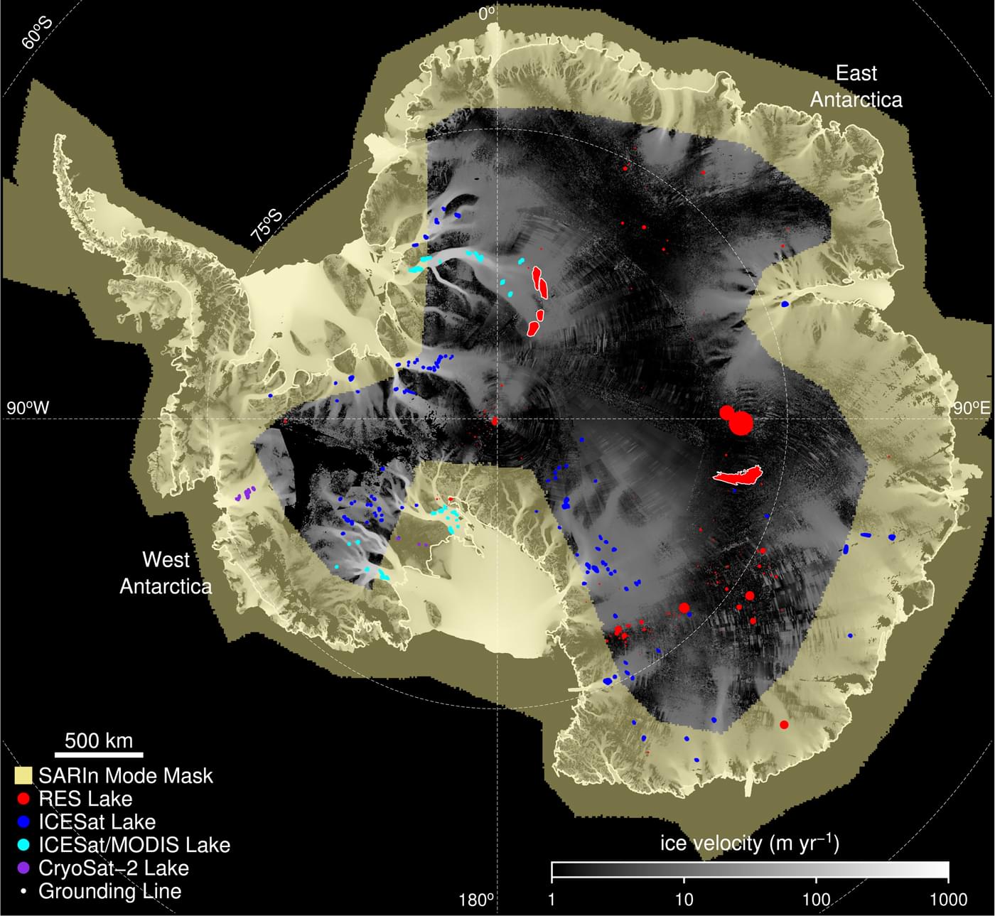 Thirteen years of subglacial lake activity in Antarctica from multi ...