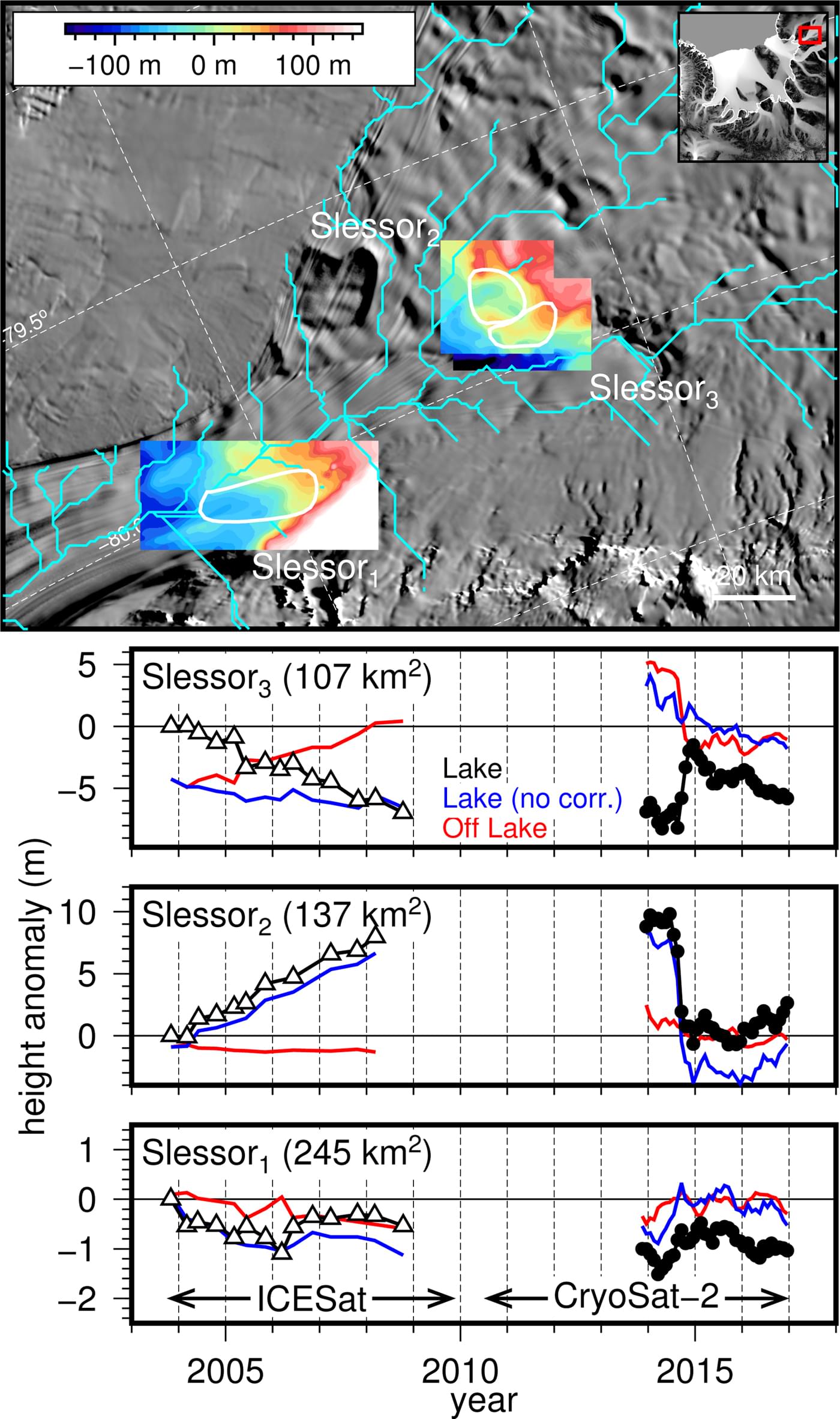 Thirteen years of subglacial lake activity in Antarctica from multi ...