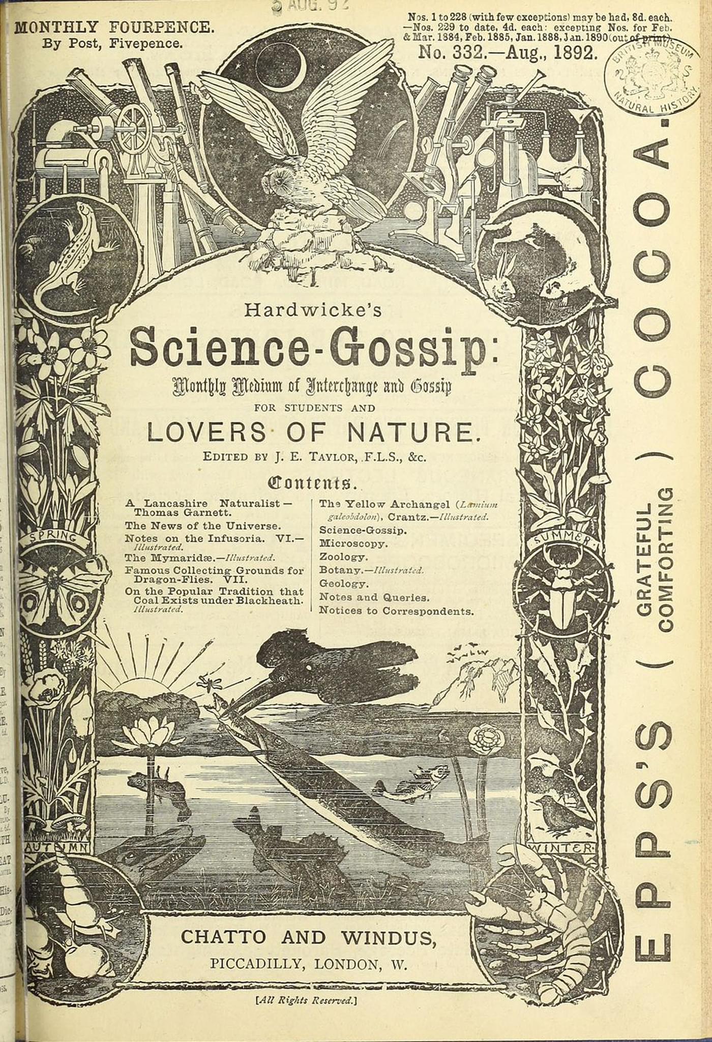 Illustrating natural history: images, periodicals, and the making of ...