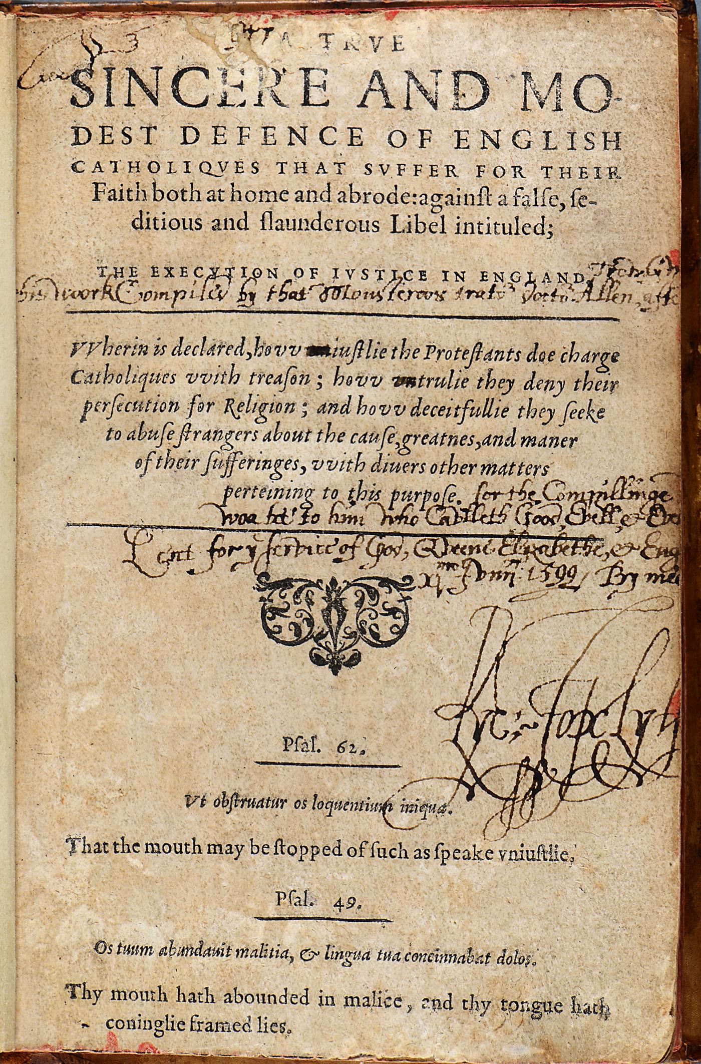 Richard Topcliffe and the Book Culture of the Elizabethan Catholic ...