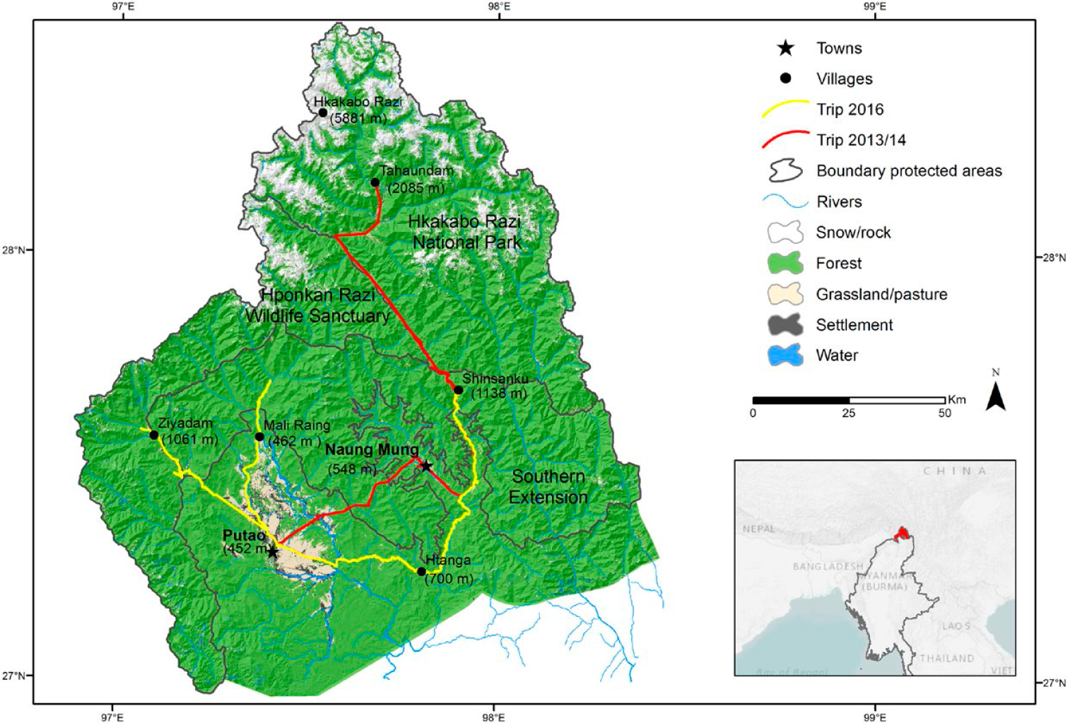 Pilot biodiversity assessment of the Hkakabo Razi passerine avifauna in ...