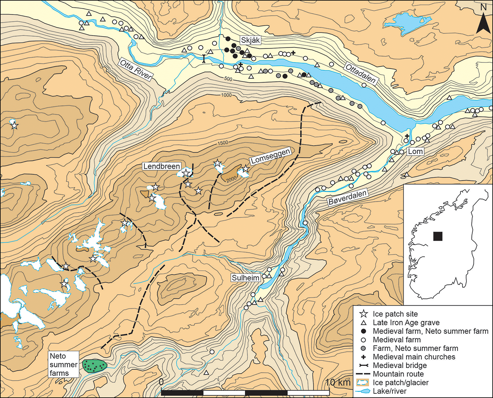 Crossing the ice: an Iron Age to medieval mountain pass at Lendbreen ...