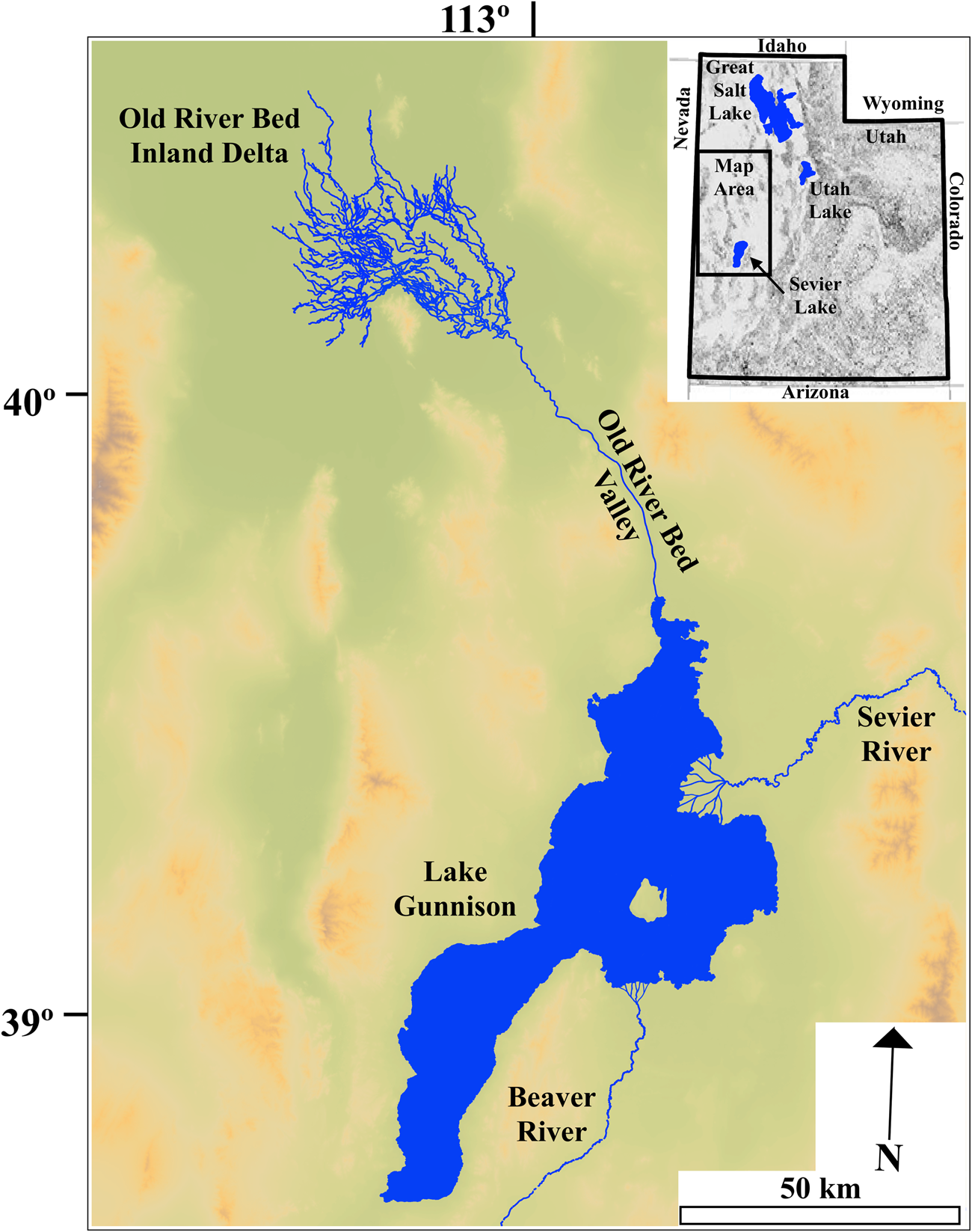 Water Provenance at the Old River Bed Inland Delta and Ground Water ...