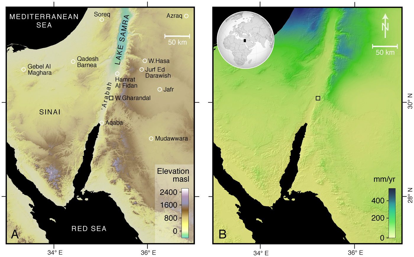 A wetland oasis at Wadi Gharandal spanning 125–70 ka on the human ...