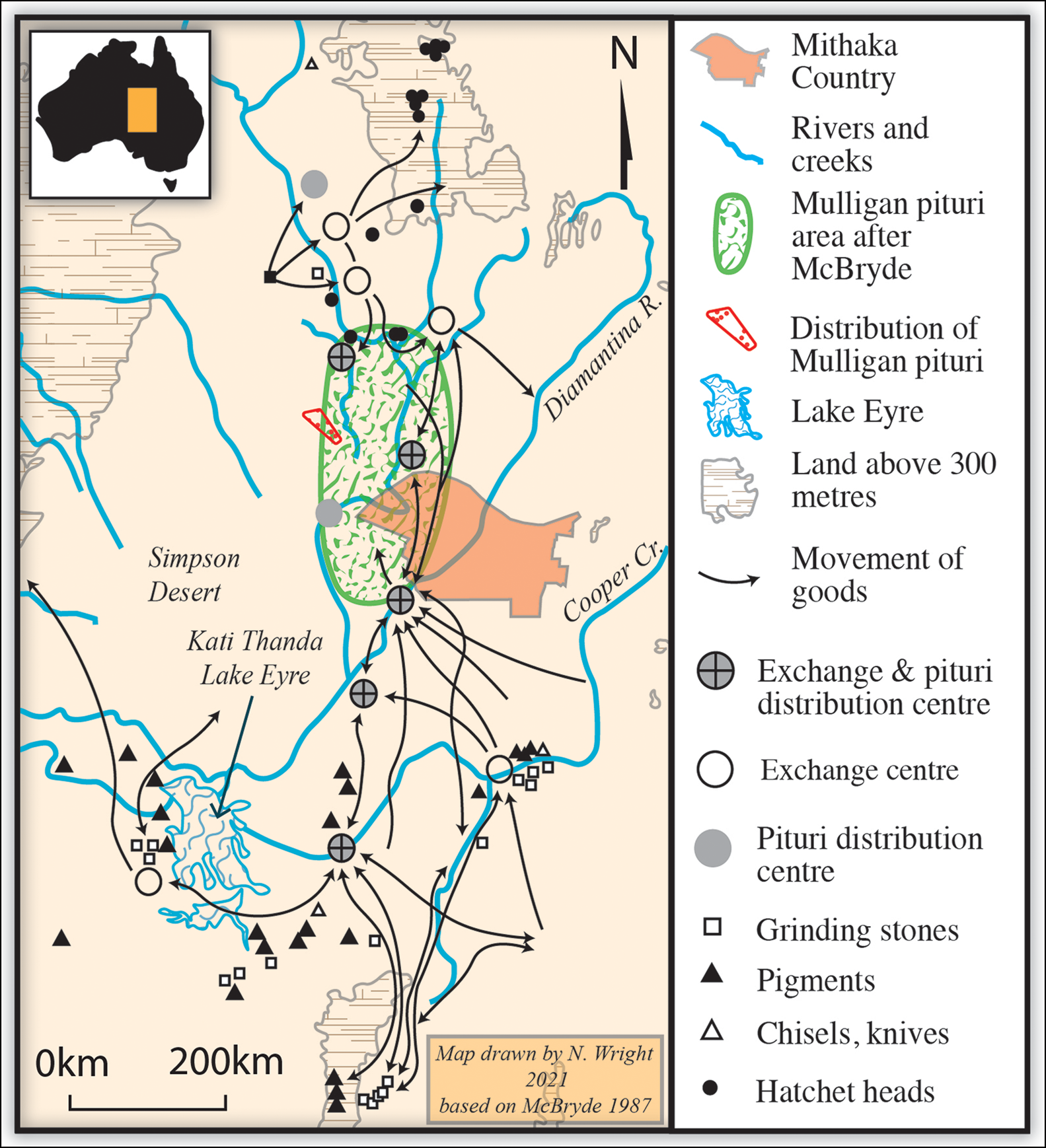 Hidden in plain sight: the archaeological landscape of Mithaka Country ...
