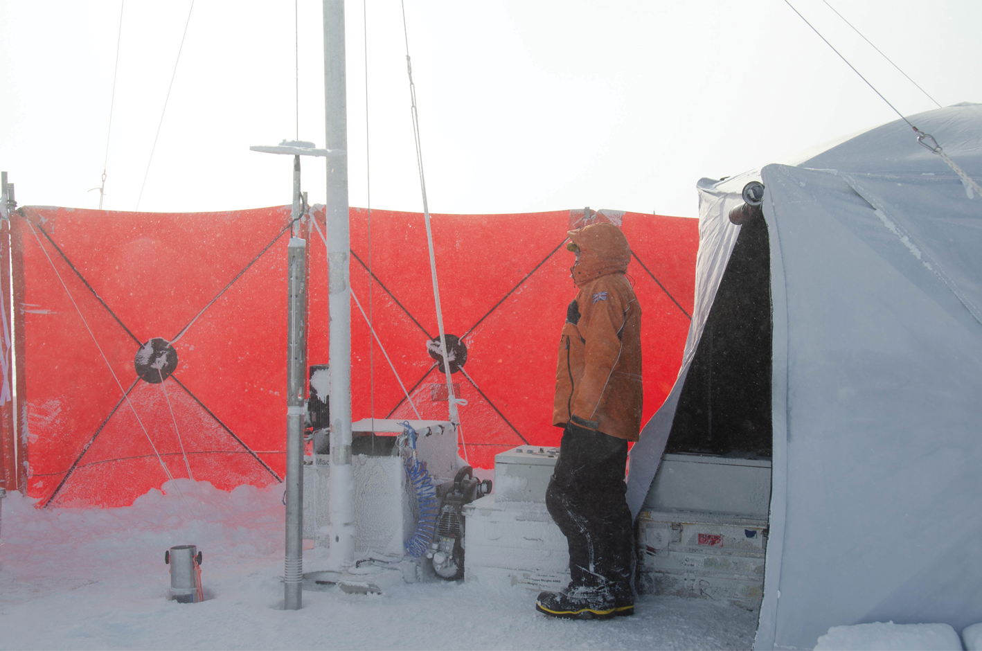 Ice drilling on Skytrain Ice Rise and Sherman Island, Antarctica ...