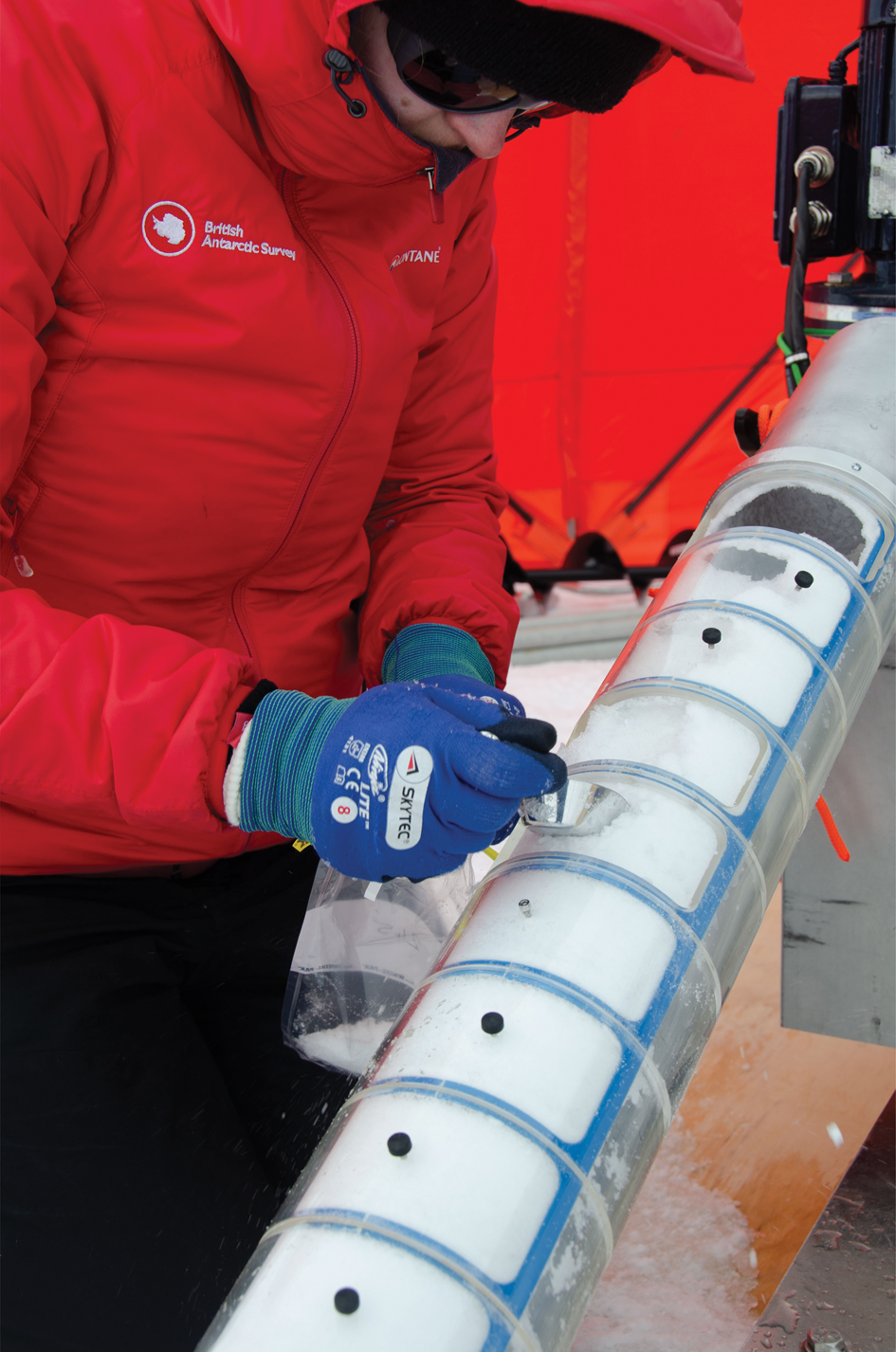 Ice drilling on Skytrain Ice Rise and Sherman Island, Antarctica ...